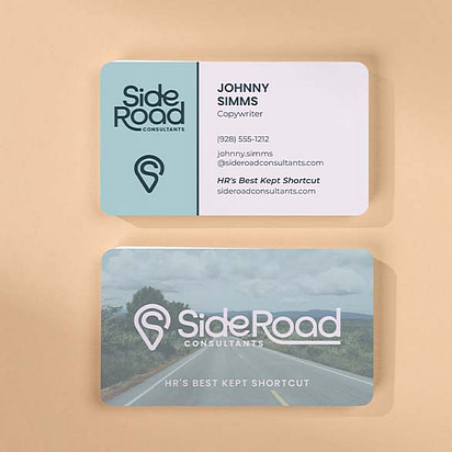 business card promotion ideas