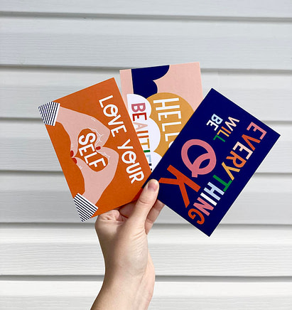 Postcard Graphic Design Inspiration