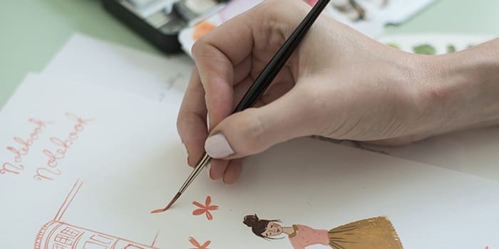 Wisdom and watercolours – meet Emma Block - MOO Blog