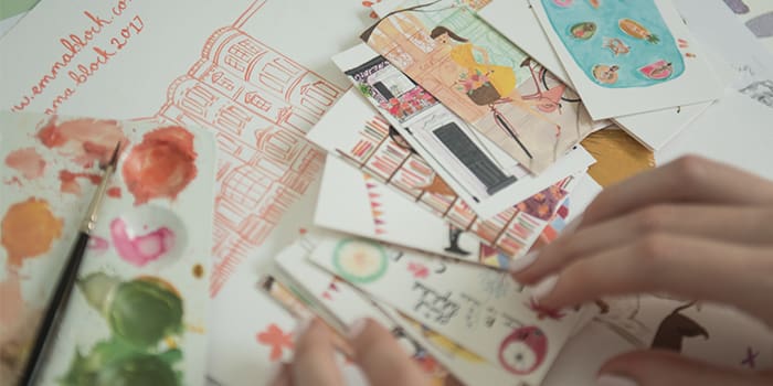 Wisdom and watercolours – meet Emma Block - MOO Blog