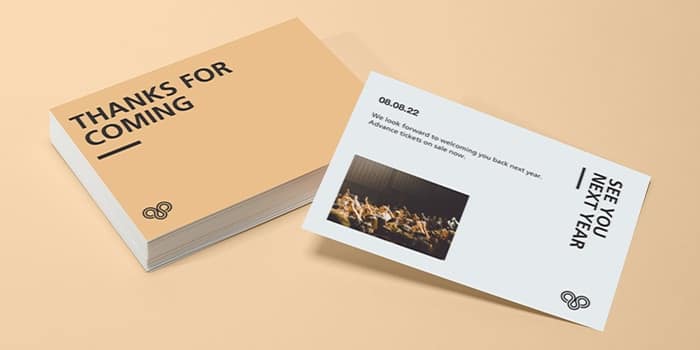 Customizable Postcard templates to promote your heart out - MOO Blog