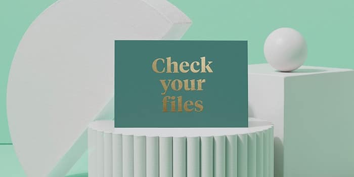 How to set up your design files for foil | Design tips - MOO Blog