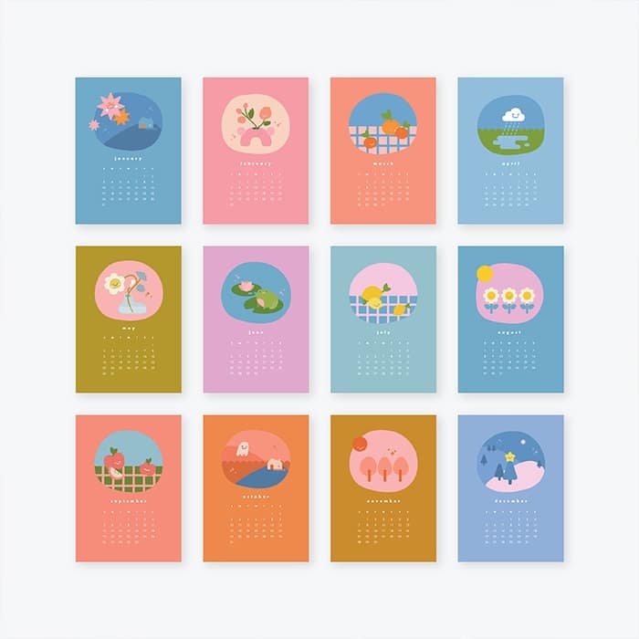 5 calendar designs that we would make time for - MOO Blog