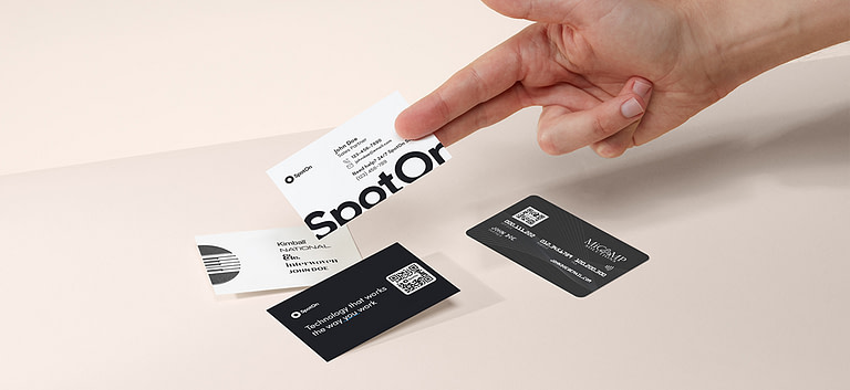 Big brand Business Cards with a big brand presence - MOO Blog