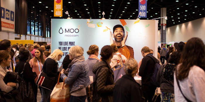 How to attract people to your exhibition stand - MOO Blog
