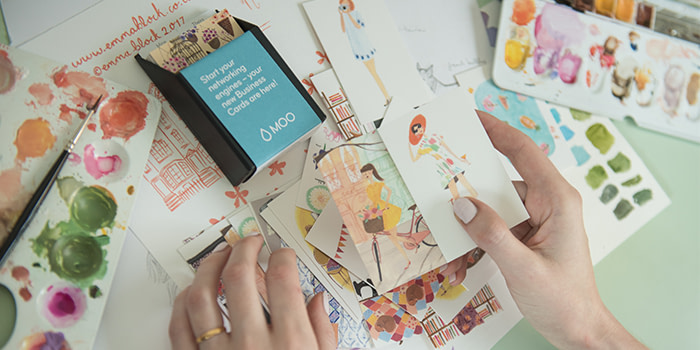 Wisdom and watercolours – meet Emma Block - MOO Blog