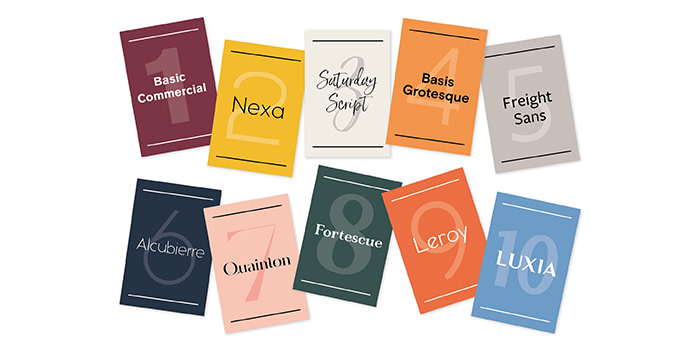 Our customers’ favorite fonts - and why they love them - MOO Blog