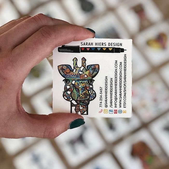 12 creative square business card designs - MOO Blog