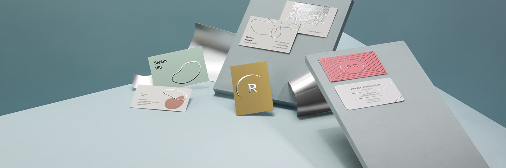 Shine with MOO’s Silver Foil Business Cards - MOO Blog
